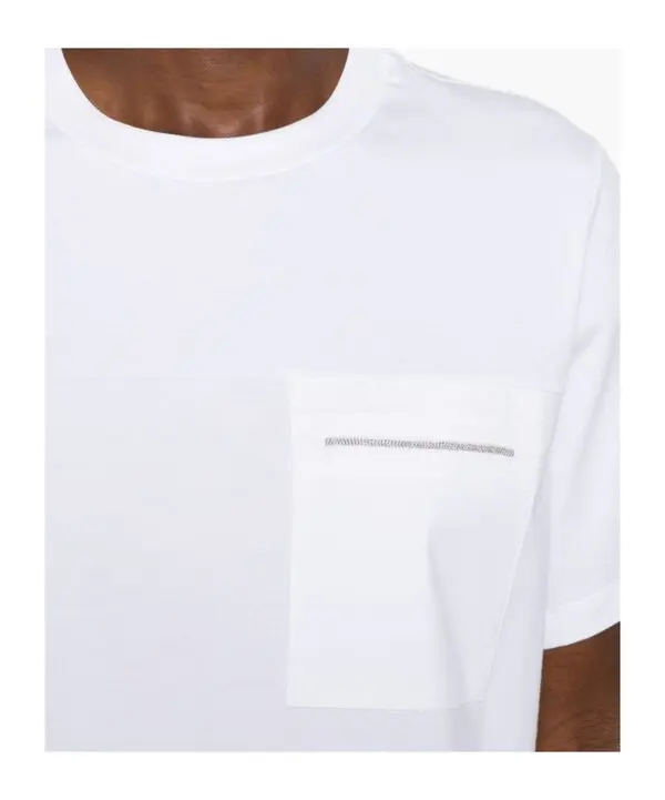 Peserico Short Sleeved Embellished T-shirt
