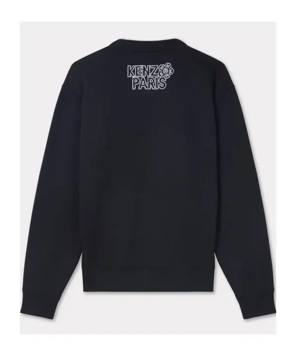 Kenzo Logo Embroidered Crewneck Sweatshirt