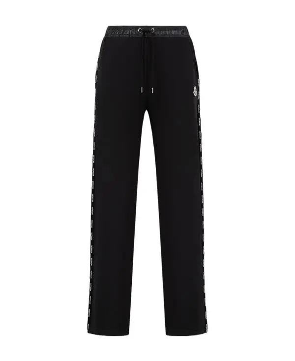 Moncler Logo Trim Drawstring Track Pants - No