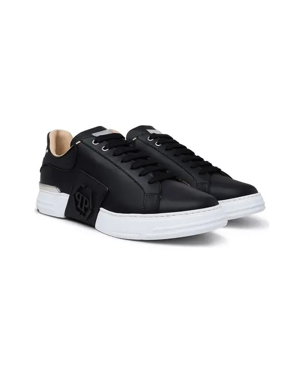 Philipp Plein Lo-top Hexagon Sneakers - Black