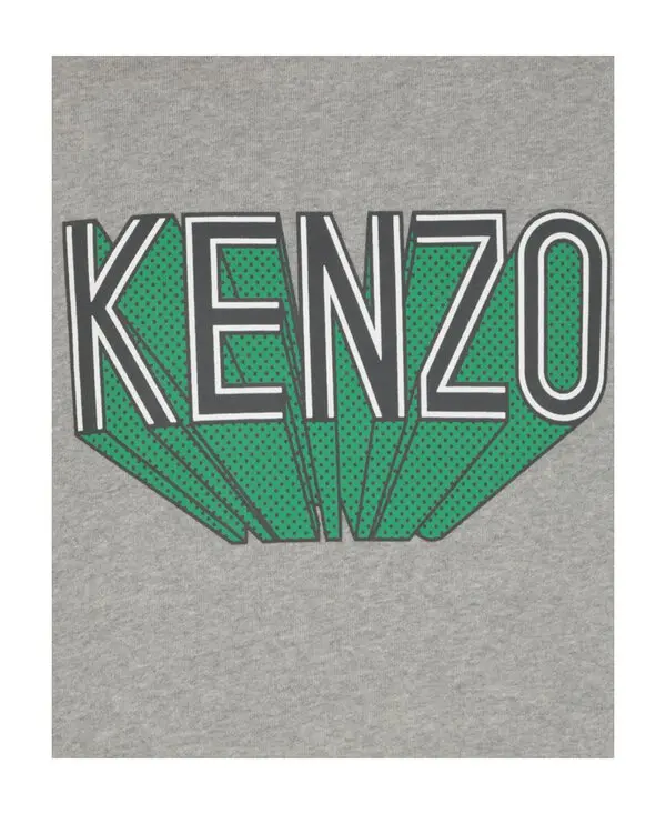 Kenzo Logo Printed Colour-block Sweatshirt