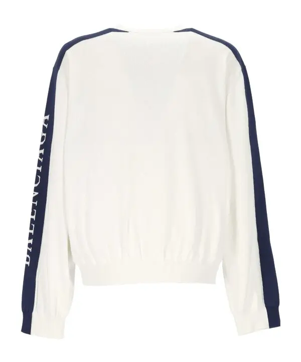 Balenciaga Side Striped Crewneck Sweatshirt - No