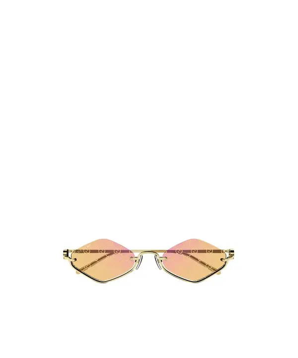 Gucci Geometric Frame Sunglasses