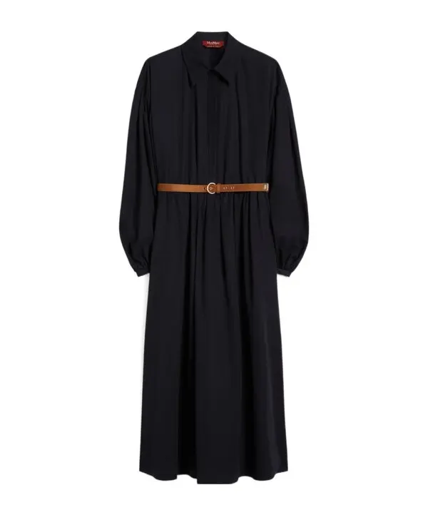 Max Mara Mstmarmo Belted Shirt Dress