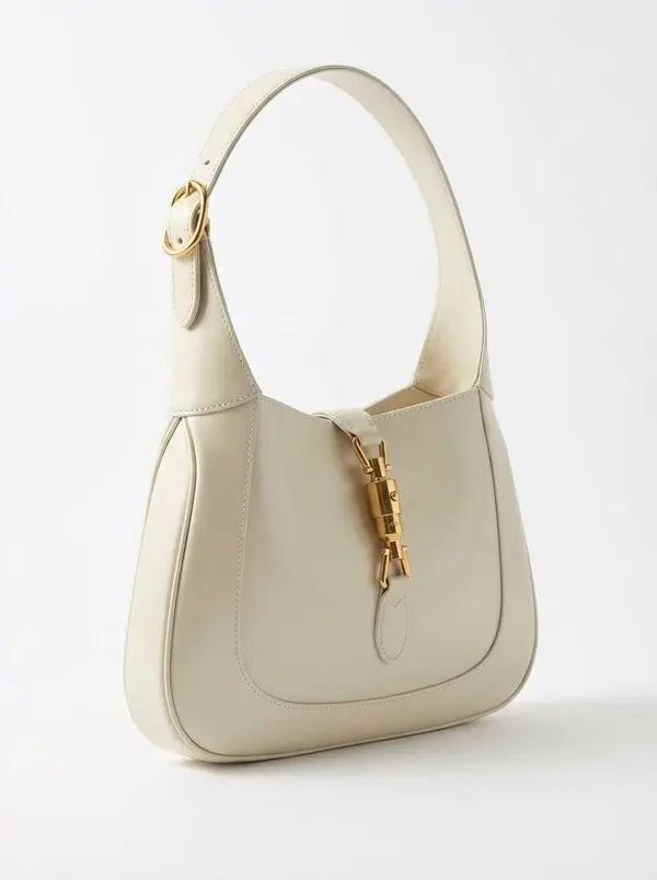 Gucci Jackie 1961 Small Shoulder Bag - White
