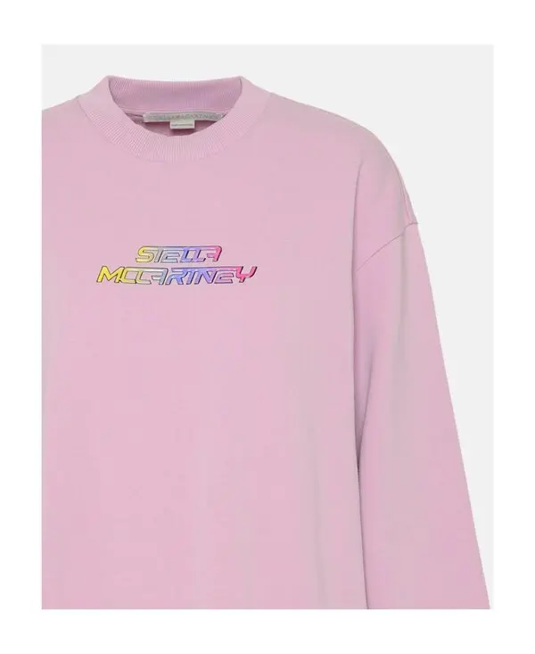 Stella McCartney Logo Printed Crewneck Sweatshirt