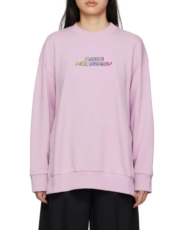 Stella McCartney Logo Printed Crewneck Sweatshirt