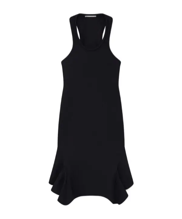 Stella McCartney Sleeveless Peplum Hem Dress
