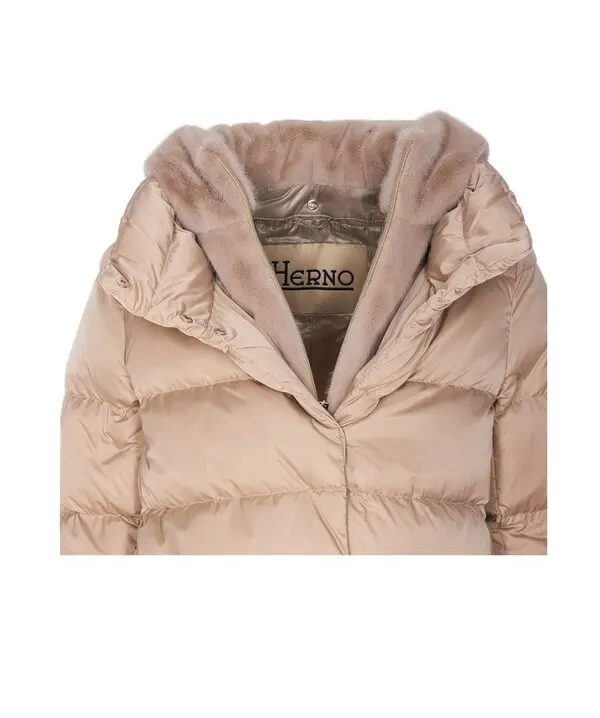 Herno Hooded Quilted Down Coat