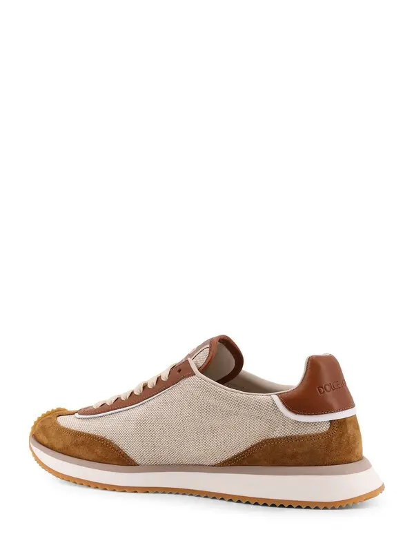 Dolce & Gabbana Retro Panelled Low-top Sneakers - Brown