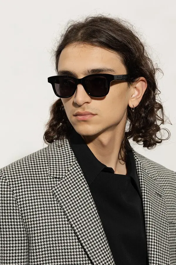 Alexander McQueen Square-framed Sunglasses With Logo Detail