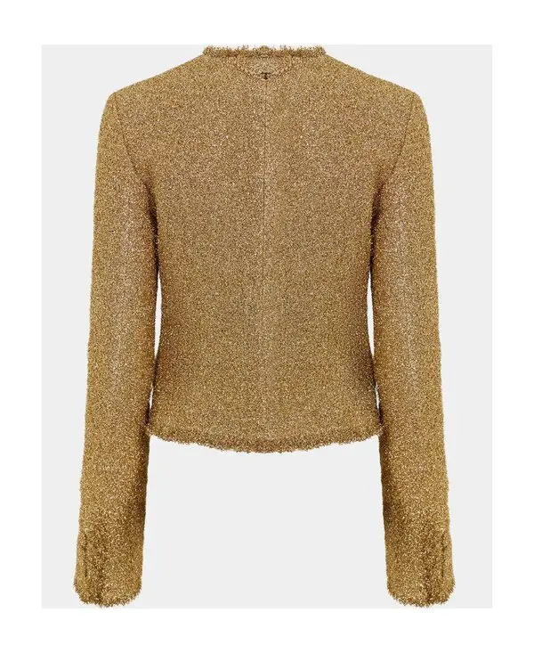 Rabanne Glitter Button-up Cardigan