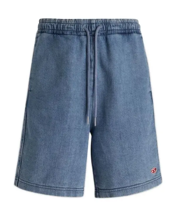 DIESEL® Logo-patch Denim Shorts