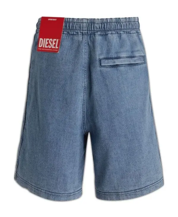 DIESEL® Logo-patch Denim Shorts