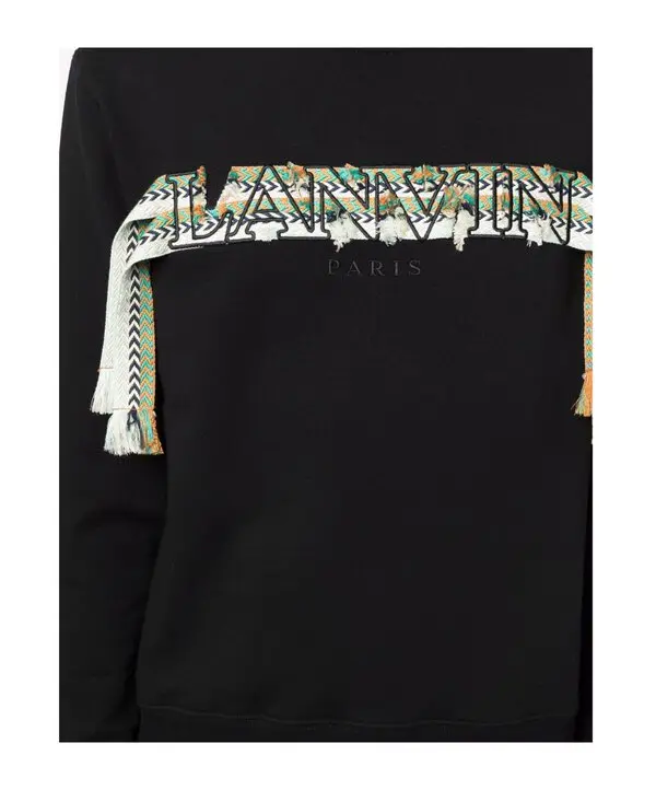 LANVIN Embroidered Logo Sweatshirt