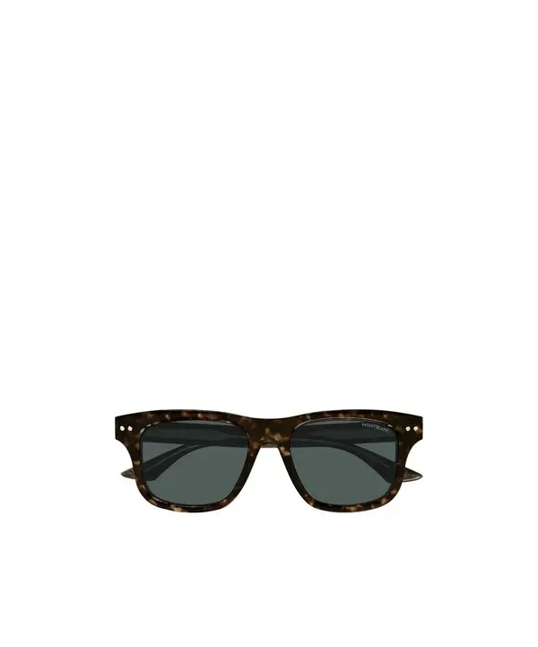 Montblanc Rectangular Frame Sunglasses - Black