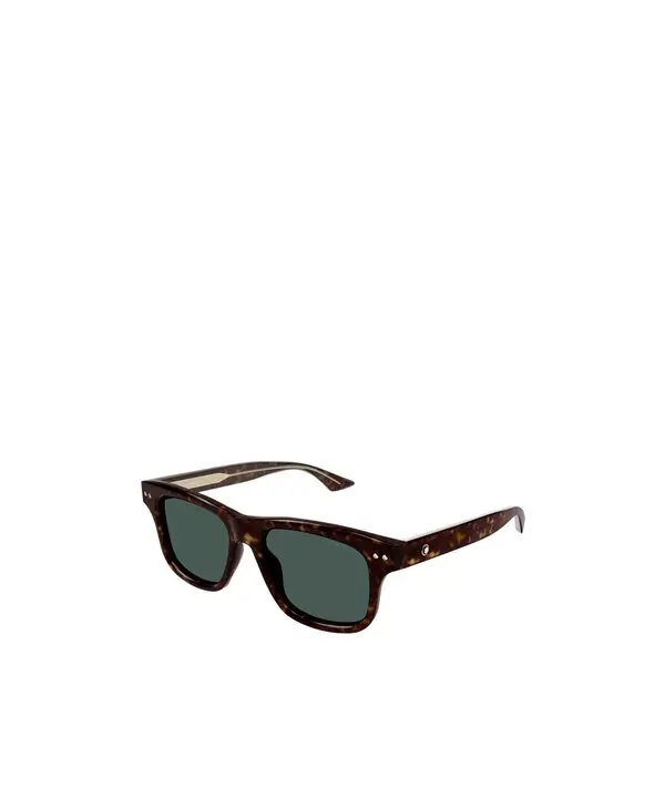 Montblanc Rectangular Frame Sunglasses - Black