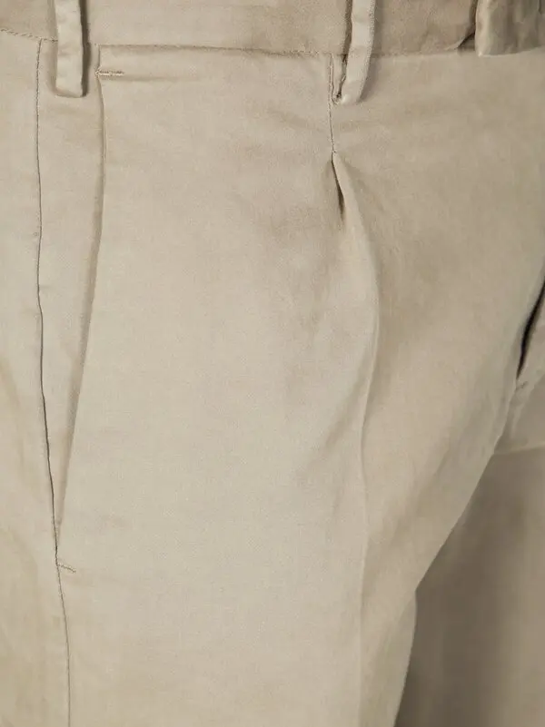 PT TORINO Pleated Trousers - Nude