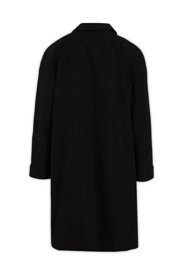 Gucci Long Sleeved Single Breasted Poplin Coat