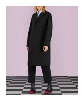 Gucci Long Sleeved Single Breasted Poplin Coat