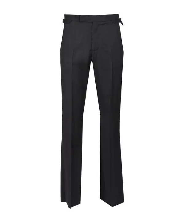 VIVIENNE WESTWOOD Pressed Crease Sang Trousers - Charcoal Grey