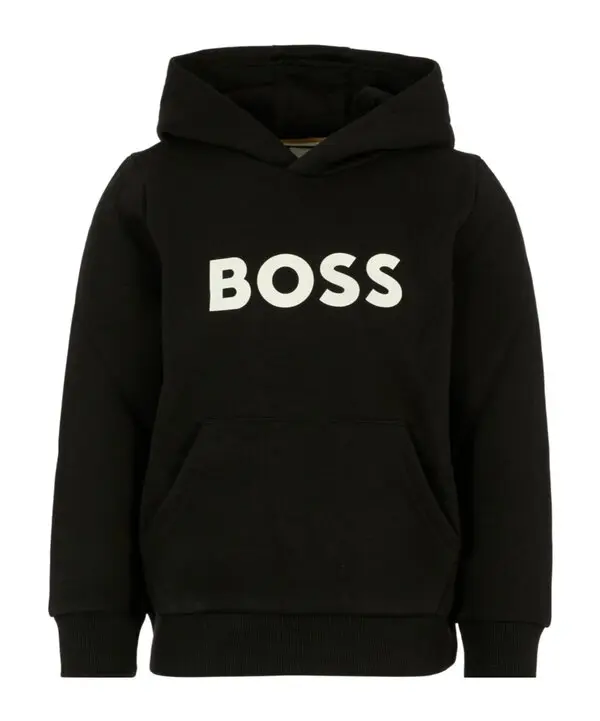 Hugo Boss Long Sleeve Hooded Sweatshirt With Logo