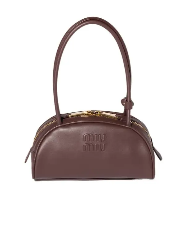 Miu Miu Beau Zipped Shoulder Bag - Red