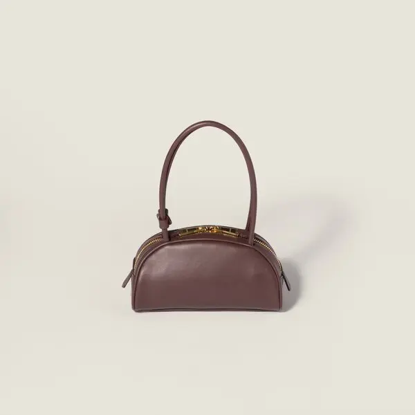 Miu Miu Beau Zipped Shoulder Bag - Red