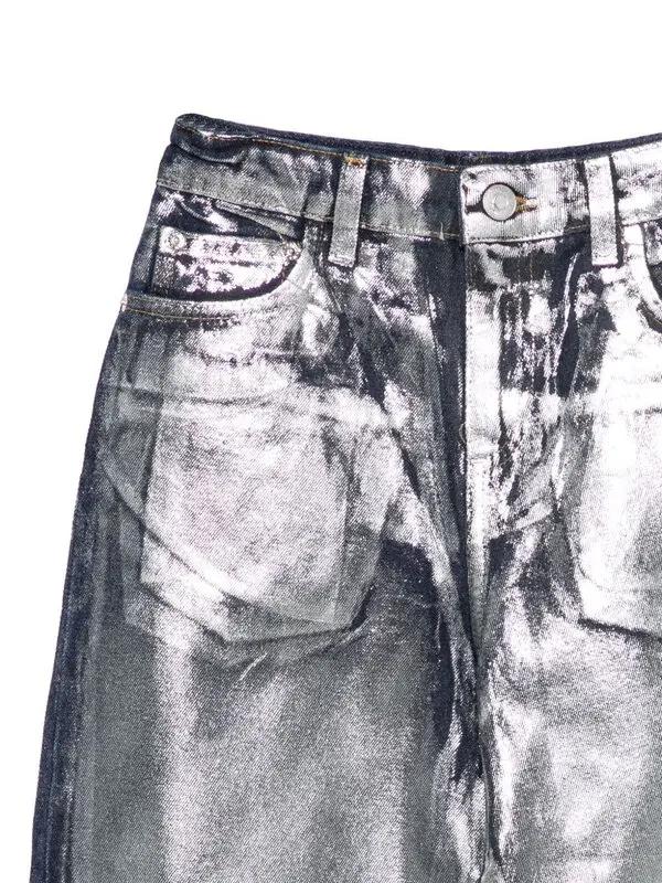 MSGM Metallic Jeans