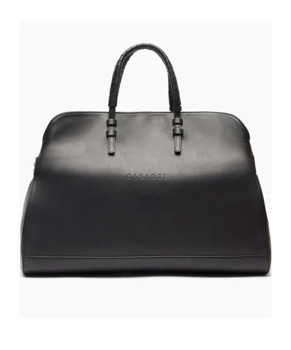 Casadei Park Avenue Leather Travel Bag