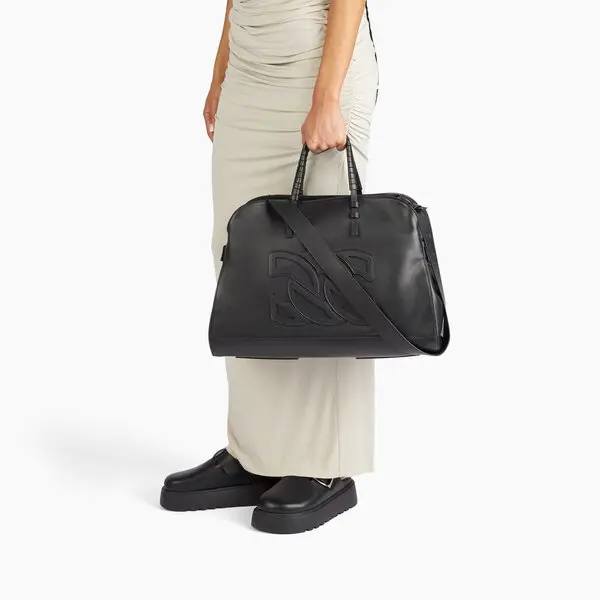 Casadei Park Avenue Leather Travel Bag