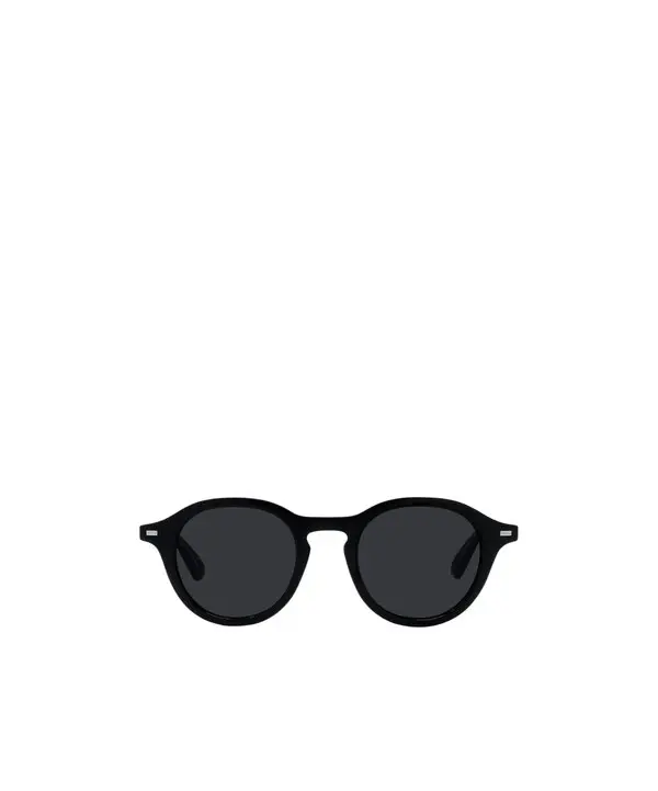 Kenzo Full Frame Round Sunglasses - Black