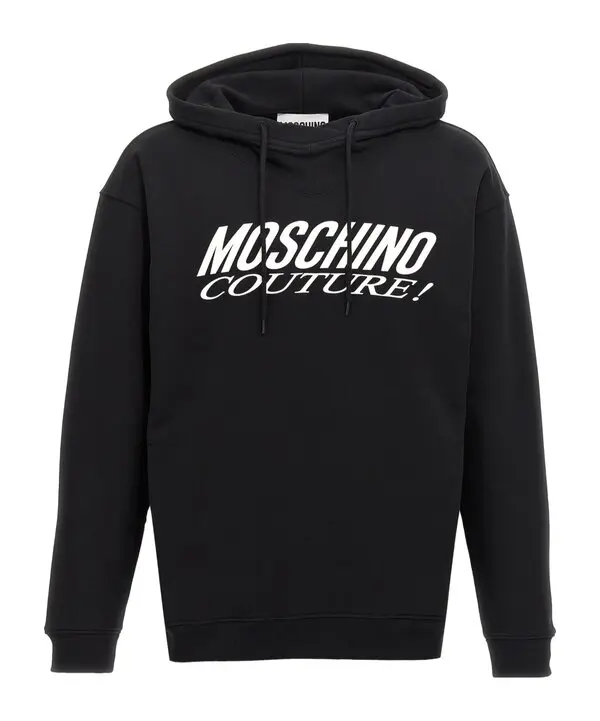 Moschino Print Hooded Sweater