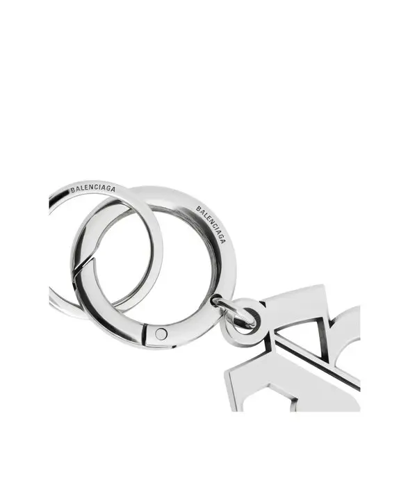 Balenciaga B Logo Keychain