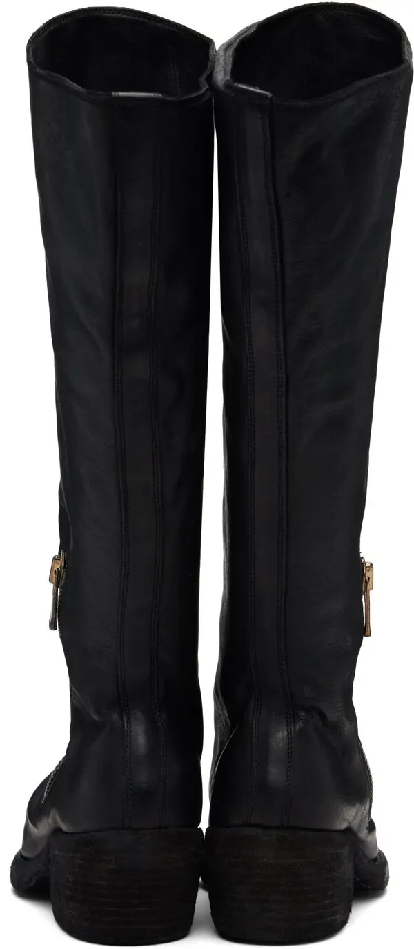 Guidi Soft Horse Side Zip Tall Boots