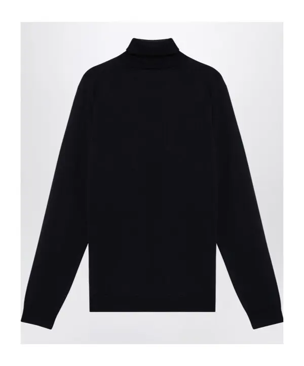 ROBERTO COLLINA Turtleneck Knit Sweater - Black