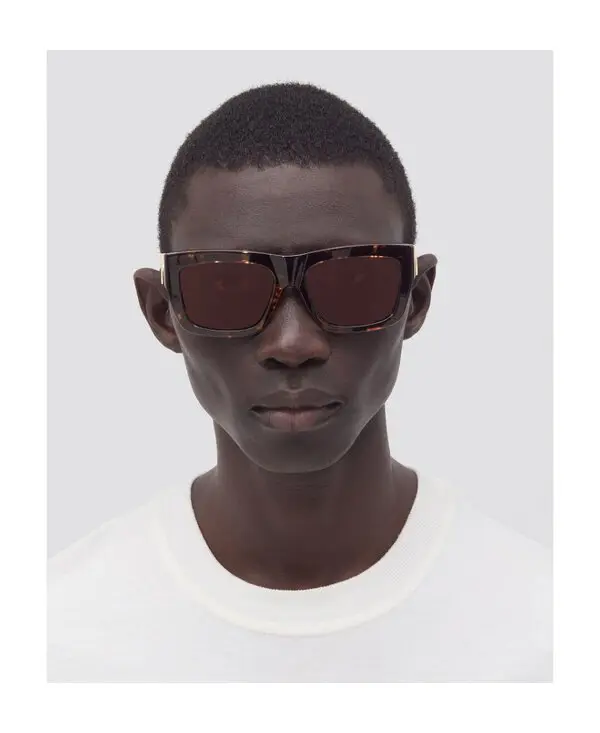 Bottega Veneta Square Frame Sunglasses