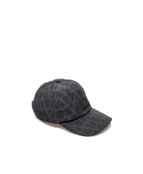 Valentino Garavani Toile Iconographe Baseball Cap - Black