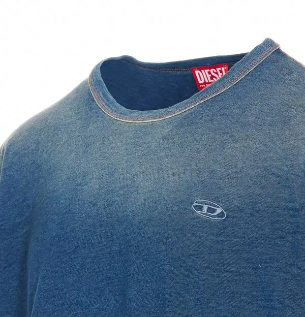 DIESEL® T-boxt-r11 Crewneck T-shirt - Blue