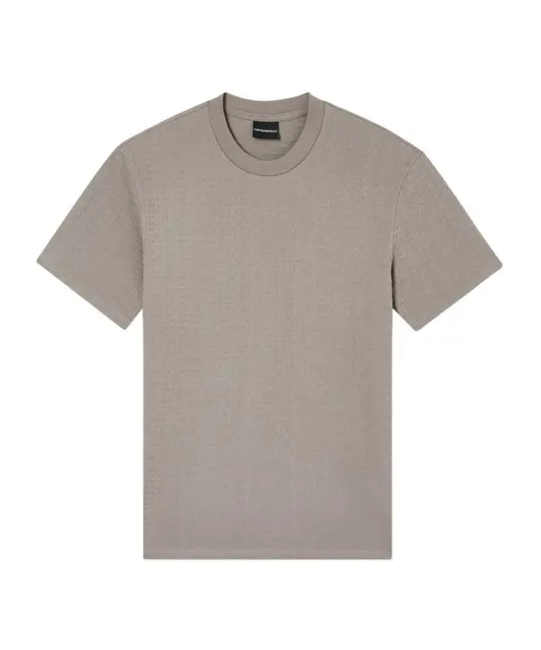 Emporio Armani Textured T-shirt - Grey