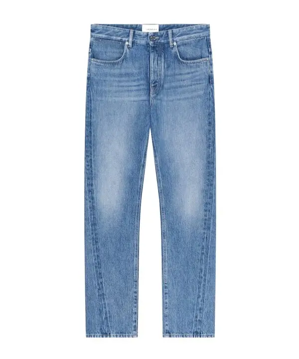 Givenchy Relaxed Straight-leg Jeans - Medium Blue