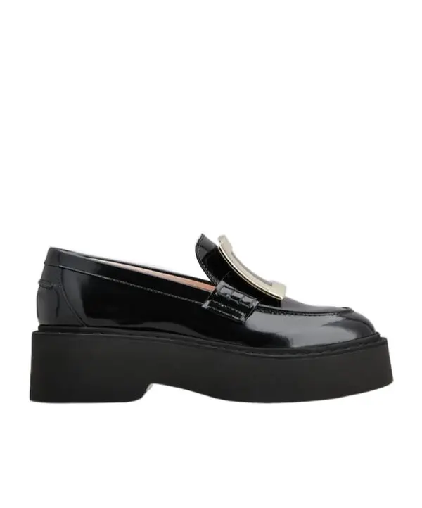 ROGER VIVIER Viv' Rangers" Loafers With Metal Buckle