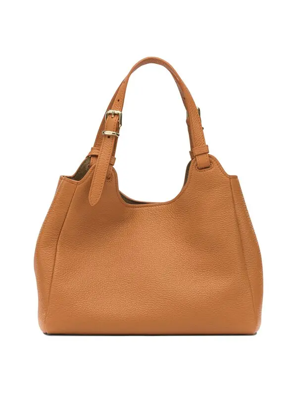 Miu Miu Leather Handbag With Lock Detail