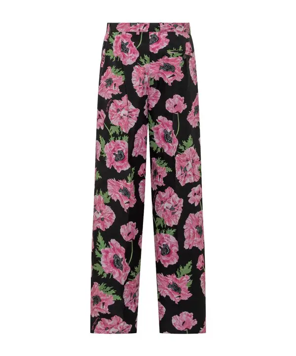 Stella McCartney Floral Print Straight-leg Pants - Multicolor
