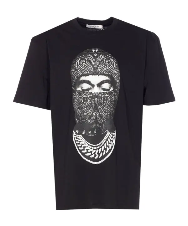 IH NOM UH NIT Paisley Mask Graphic T-shirt