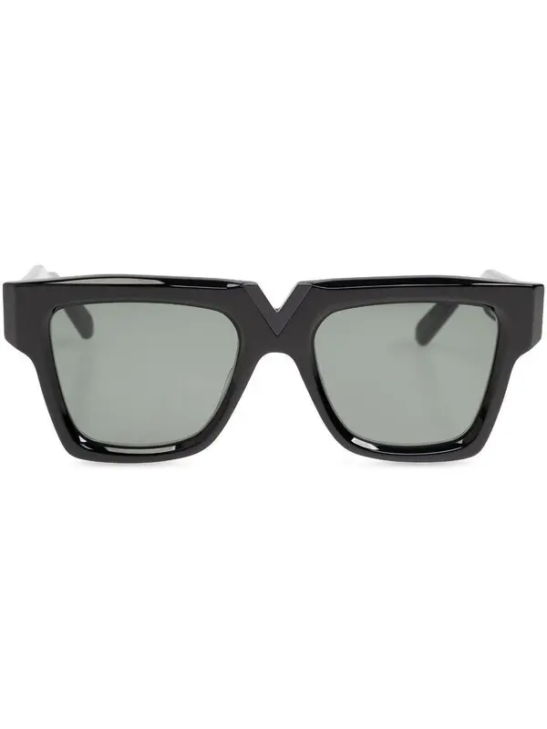 Valentino Garavani Logo Embellished Sunglasses - Gray