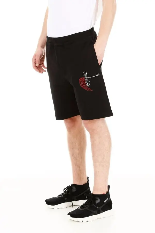 Alexander McQueen Logo Shorts