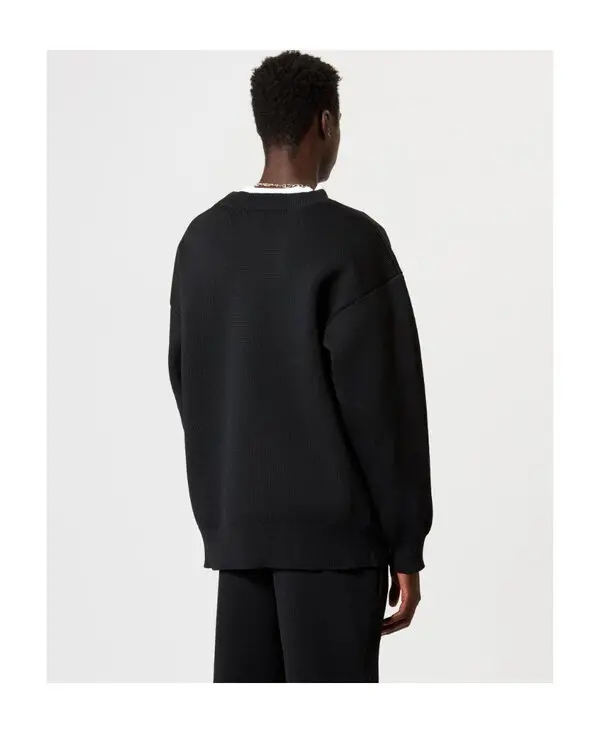 Isabel Marant Étoile Logo Intarsia Knit Crewneck Jumper