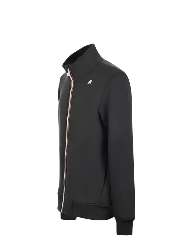 K-WAY Neoprene Zip Sweatshirt