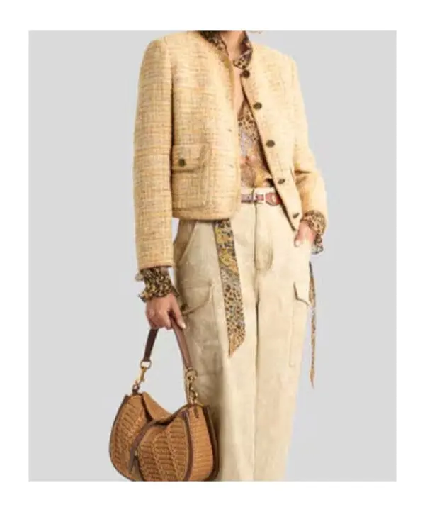 Etro Crewneck Cropped Jacket
